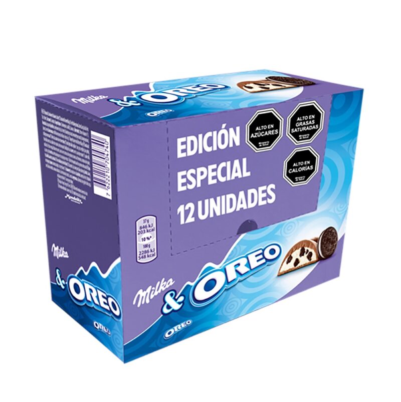 Barra Milka Oreo 12x37g – ESPOL