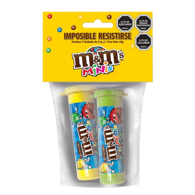 Pk m&m mini tubo 2x30g – ESPOL